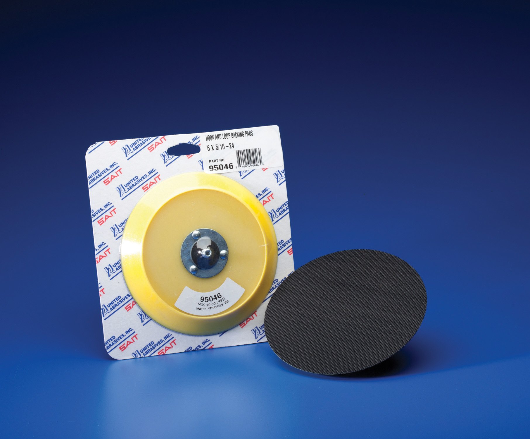 Hook & Loop Backing Pads for Paper Discs | United Abrasives